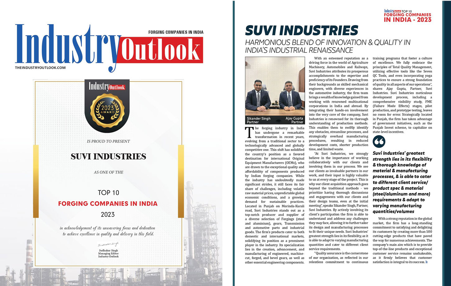 Suvi Industries